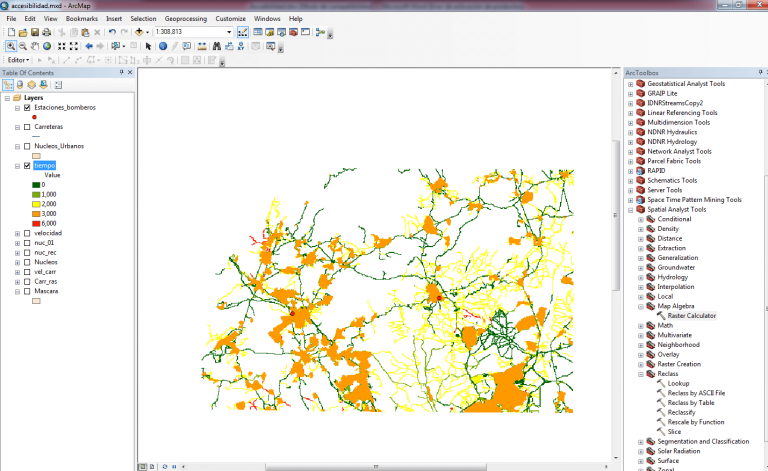 Coste distancia con ArcGIS | Tutoriales ArcGIS | GEASIG