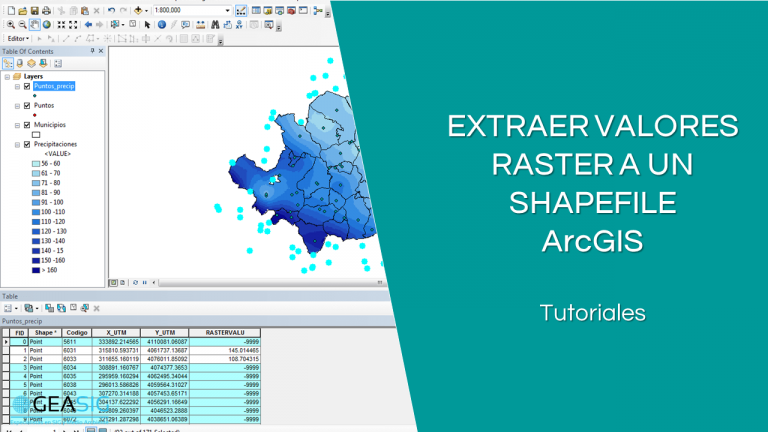 Extraer valores de un raster a una capa con ArcGIS – GEASIG