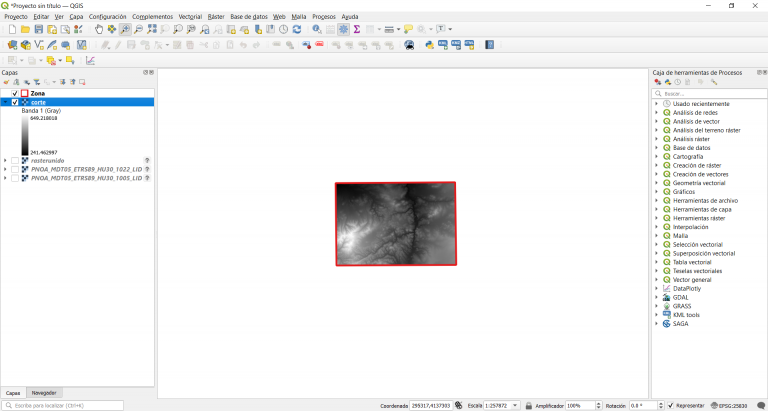 Unión de raster con QGIS – GEASIG