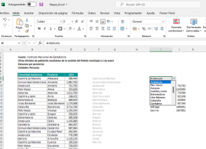 Crear un mapa en Excel | Tutoriales | GEASIG