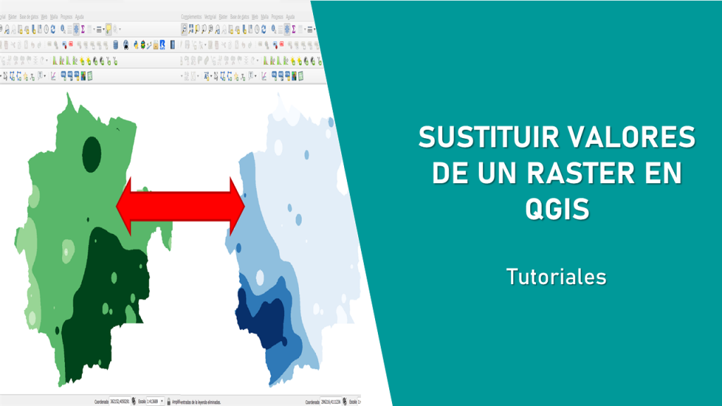 Sustituir valores de un raster con QGIS – GEASIG